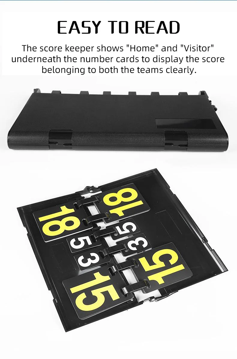 ABS Material Scoreboard - Portable & Lightweight for Sports