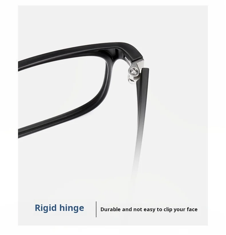 Male Colorless Transparent Myopia New Full-frame Colorblind Glasses ...