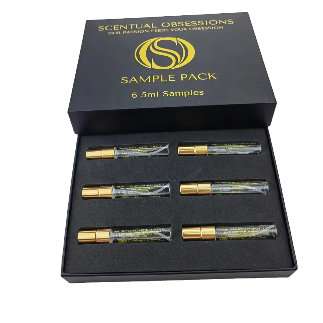 Custom Logo Rigid Cardboard Thick Box Packaging Box Parfum For Perfume ...