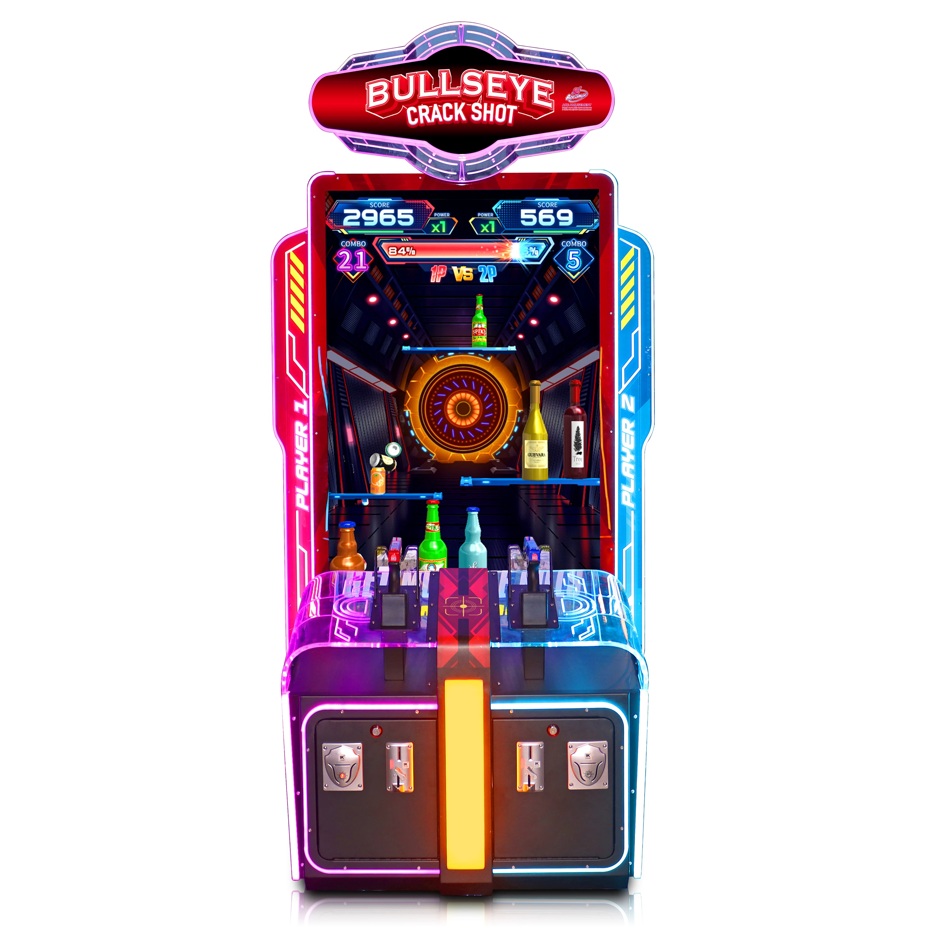 Indoor Amusement Entertainment Centre Amusement Shooting Game Bullseye ...