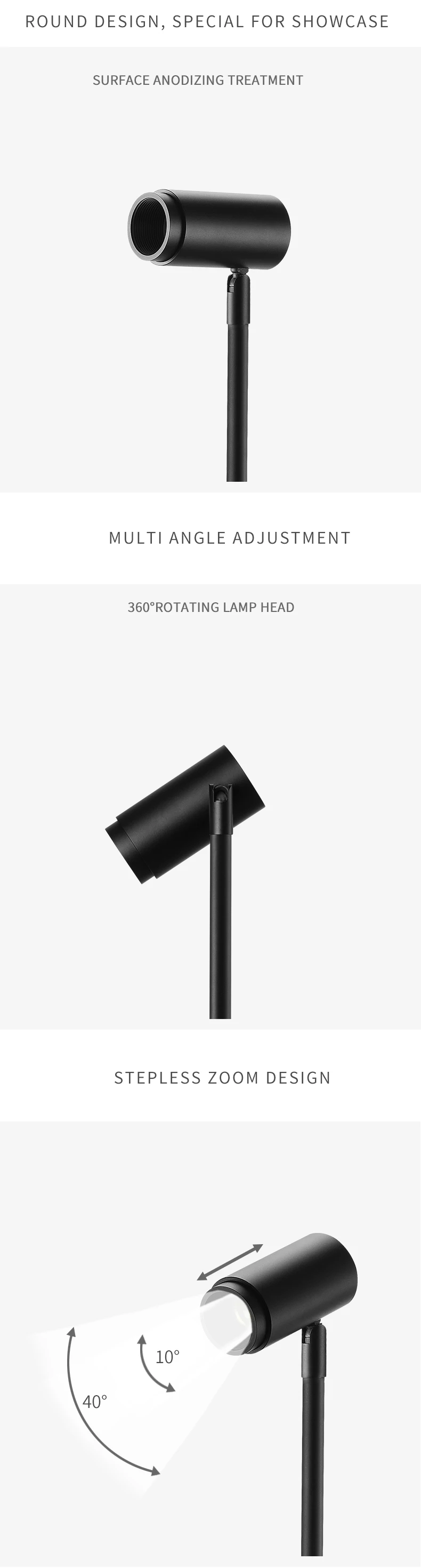 Museum Showcase Lights - Adjustable, Efficient Lighting