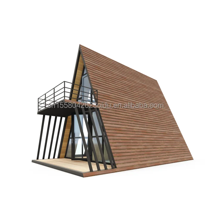 Resort Wooden Structure - Frame House Triangle Shape