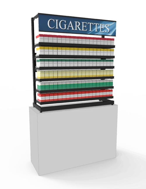 Supermarket Gas Station Free Combination of Pushers Posm Cigarette ...