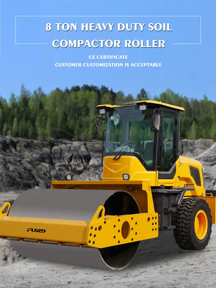 6 Ton Vibratory Roller Compactor For Sale Compactor Vibratory Roller ...
