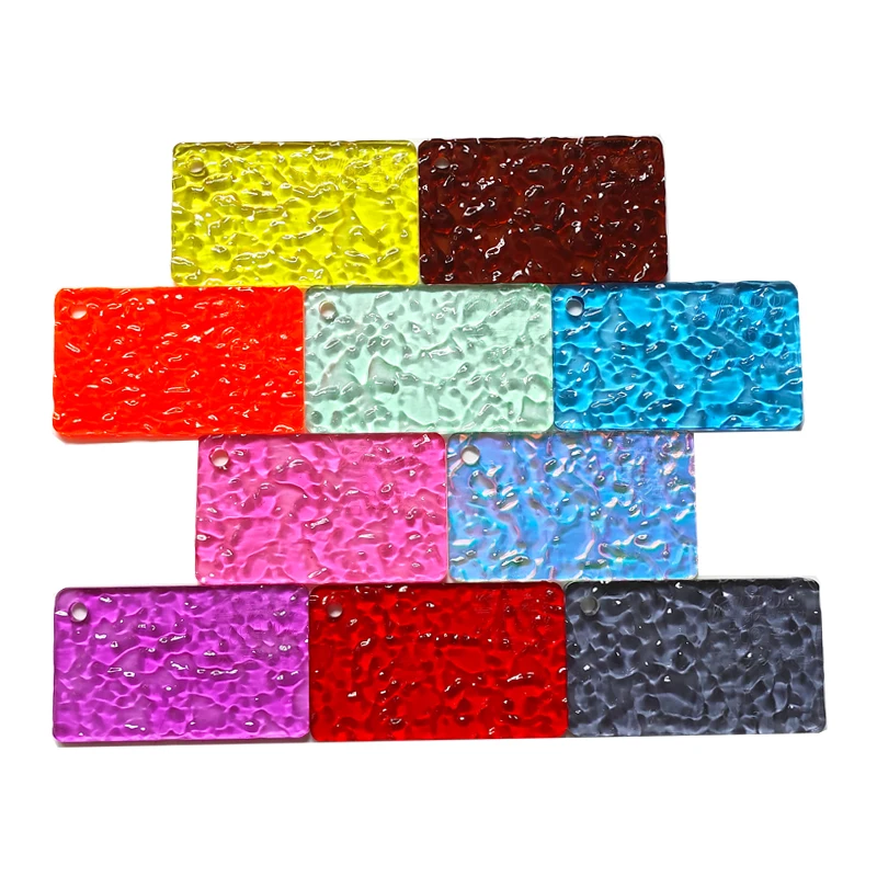 Textured Clear Acrylic Sheet Textured Wave Colored Acrylic Sheet In ...