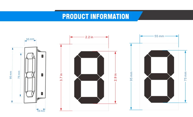 Outdoor Plastic Digital Display Module - RS75 for Sale