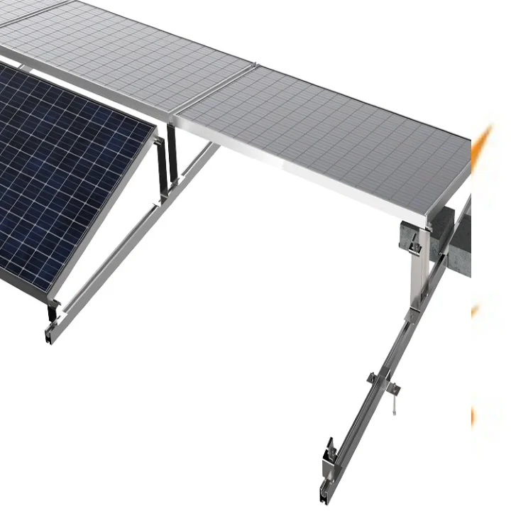 Ce Certification Flat Roof Mounting System For Solar Panel Ballast ...