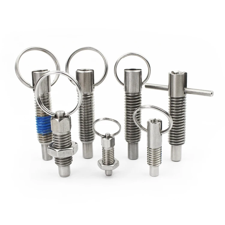Stainless Steel Spring Loaded Indexing Plunger - PDM