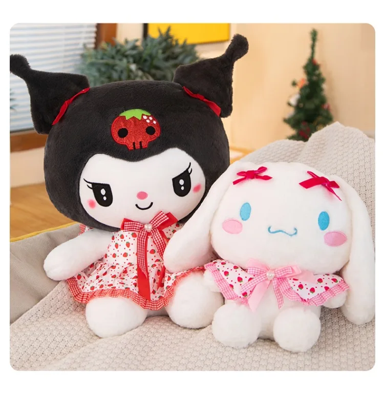 Kuromi My Melody Cartoon Lovely Sanrioed Kt Floral Dress Doll ...