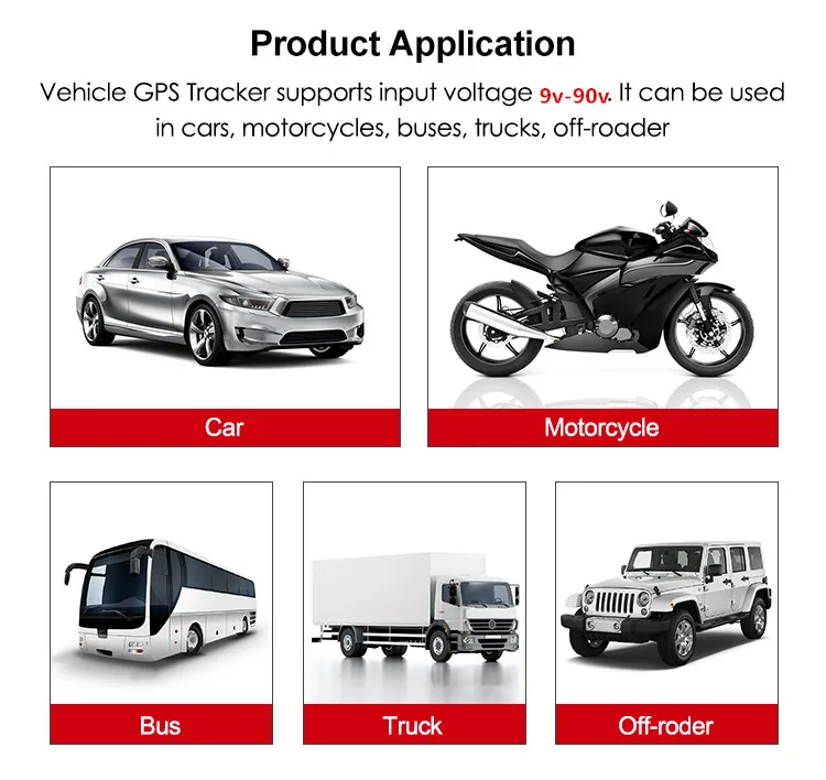 4g Gt06 Car Tracker Remotely Shut Off Engine Control Vehicles Tracking ...