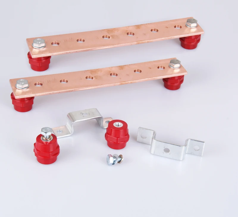 Electric Fence Grounding System - Pure Copper Busbar