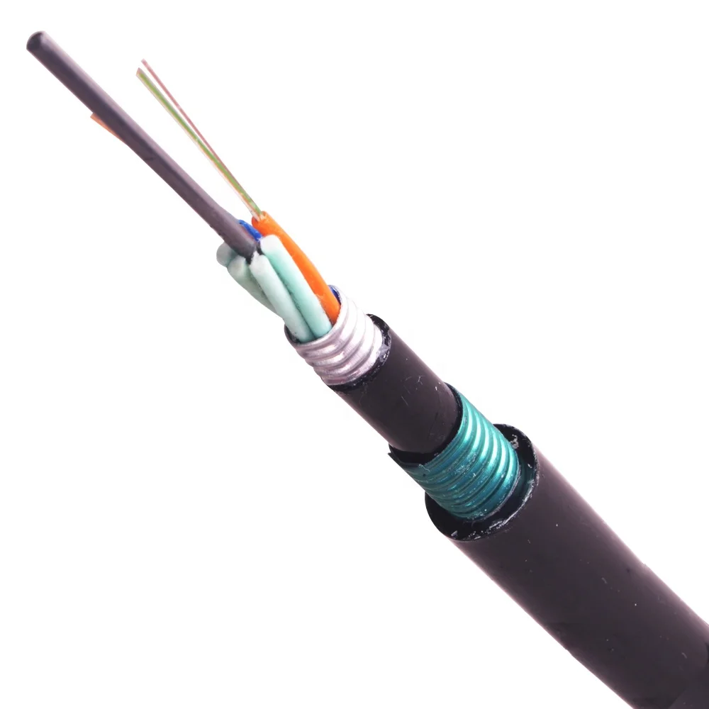 Gyta53 Direct Burial Cable48 Core 24 Core Fiber Optic Cable Outdoor Optical Fiber Cable - Buy ...