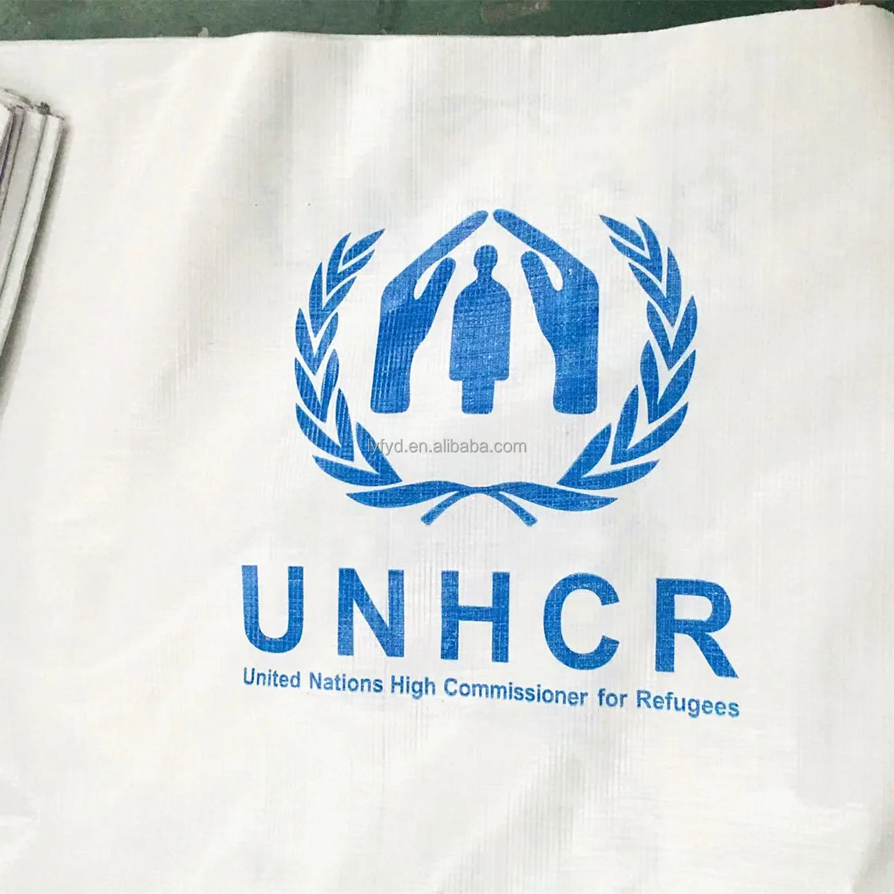 Pe Tarpaulin with UN logo| Alibaba.com