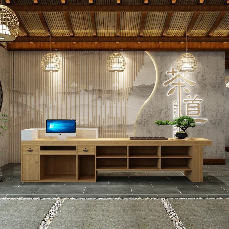 Luxury Register Table Design Kiosk bar Furniture Registration Design ...