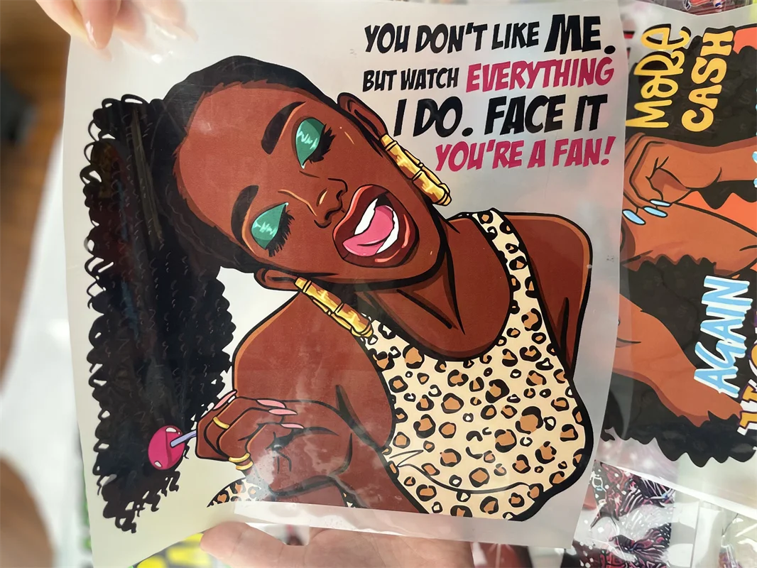 2025 New Full Color Transfer Transparent Paper DTF Heat Transfers ...