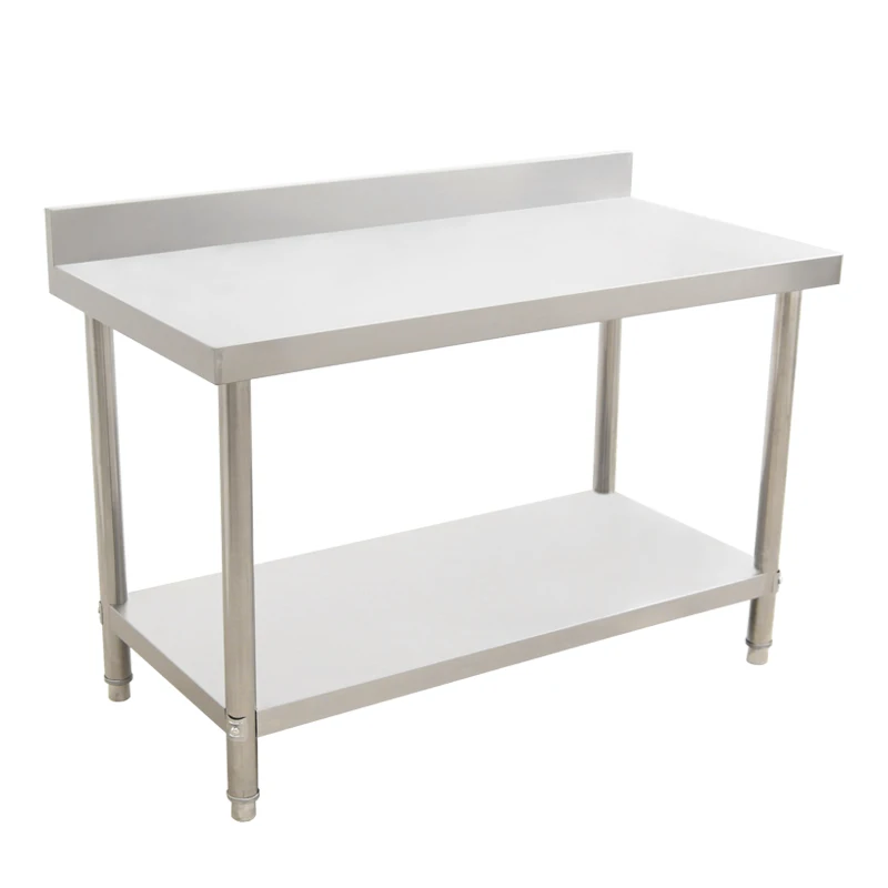 Adjustable Height Commercial Work Table Easily Assemble Kitchen Prep ...