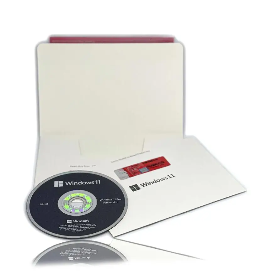 Windows 11 Pro DVD OEM COA With Sticker 100% Global Online Activation ...