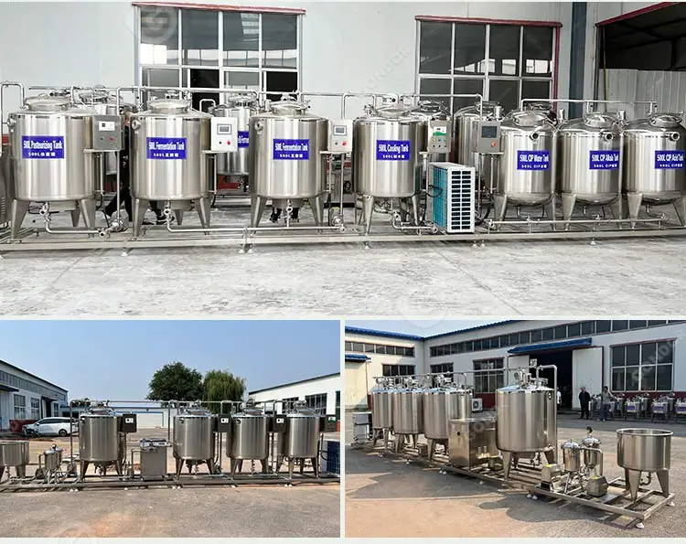 Uht Industrial Milk Yoghurt Yogurt Dairy Powder Make Process