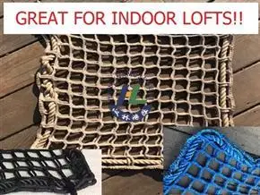 Indoor & Outdoor DIY Loft Net Bed Hammock for Kids & Adults - Custom ...