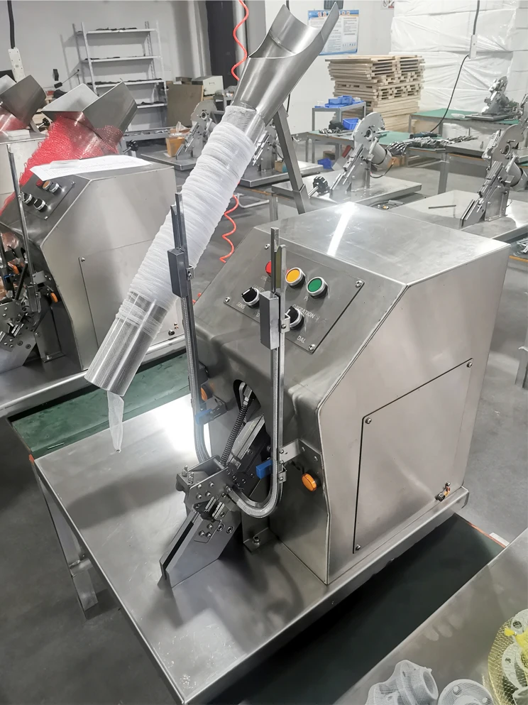 Plastic Twist Tie Automatic Clipping Pp Onion Garlic And Potato Packing ...