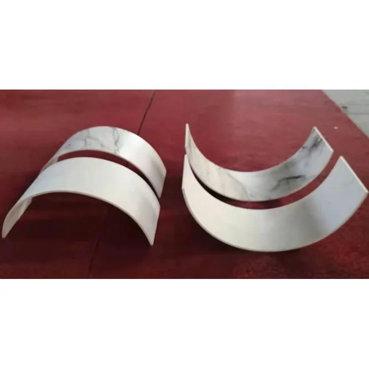 Alibaba.com: Small Decorative White Sintered Stone Faux Curved Marble ...