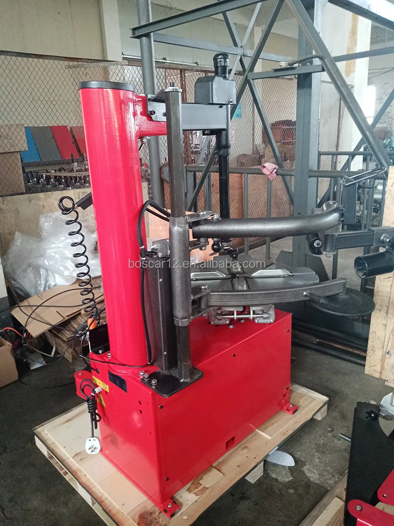 Full Automatic 24" Lean Back Tire Changer & Tire Balancer Combo Swing ...