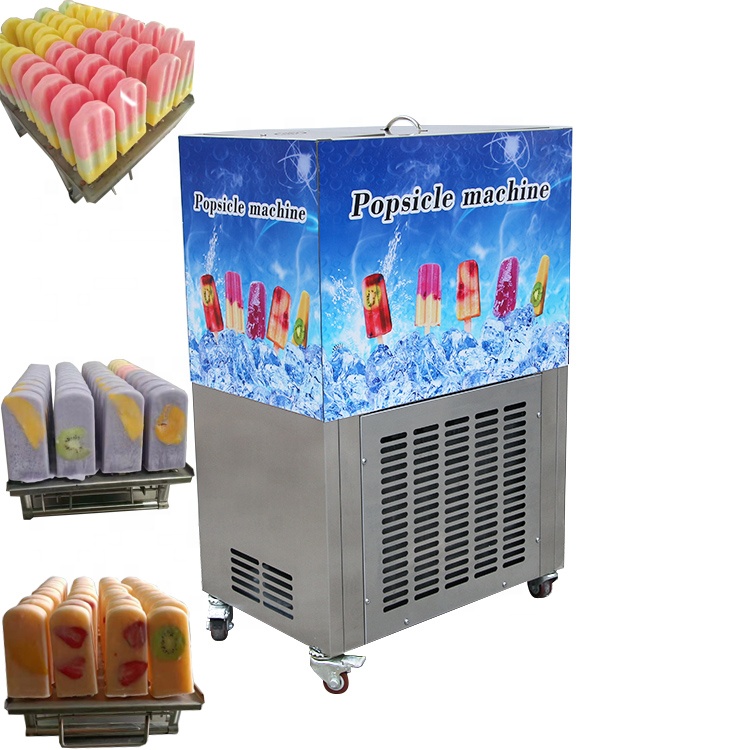 Popsicle Making Machine Commercial Italian Ice Juice Pops Ice-cream ...