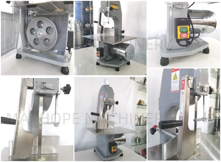 Electrical Butchery Bone Saw Meat Cutting Machine Bone Meat Bone Cutter ...