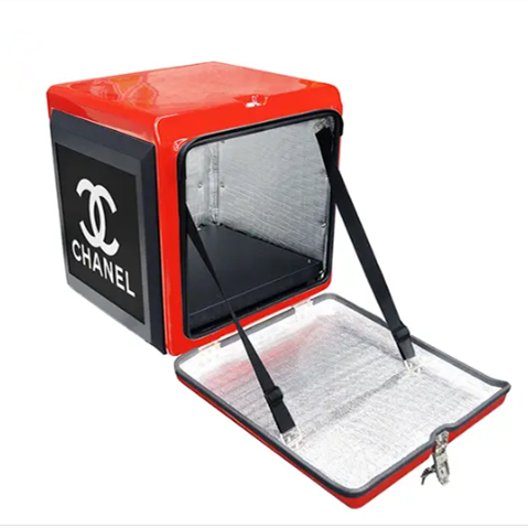 Waterproof Food Delivery Box with LED Screen for Advertising