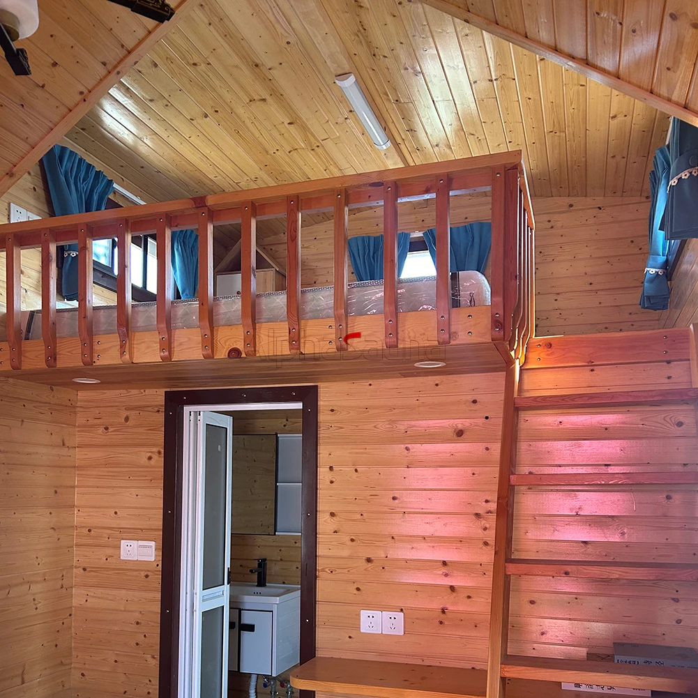 Cottage Resort Prefab House - Small Beach Cabin with Reed Diffuser for Wood