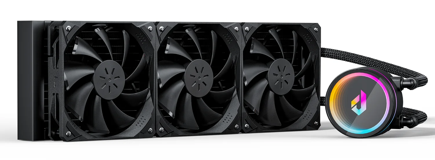 Uphere 2023 AIO Liquid CPU Cooler - 360mm Cooling Radiator