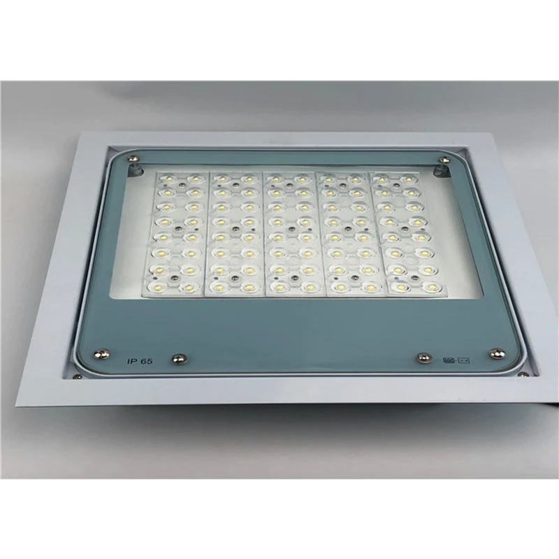 100wLED explosion-proof light Gas station ceiling ceiling-type ceiling ...