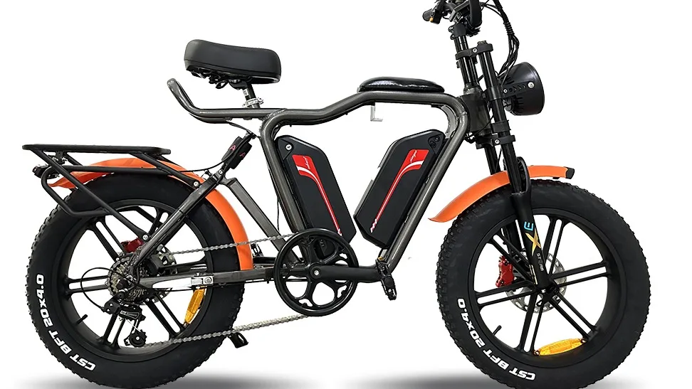 Dual Batteries 22ahx2 Seat Adjustable Ebike 1000w 48v Mtb Fat Tire ...