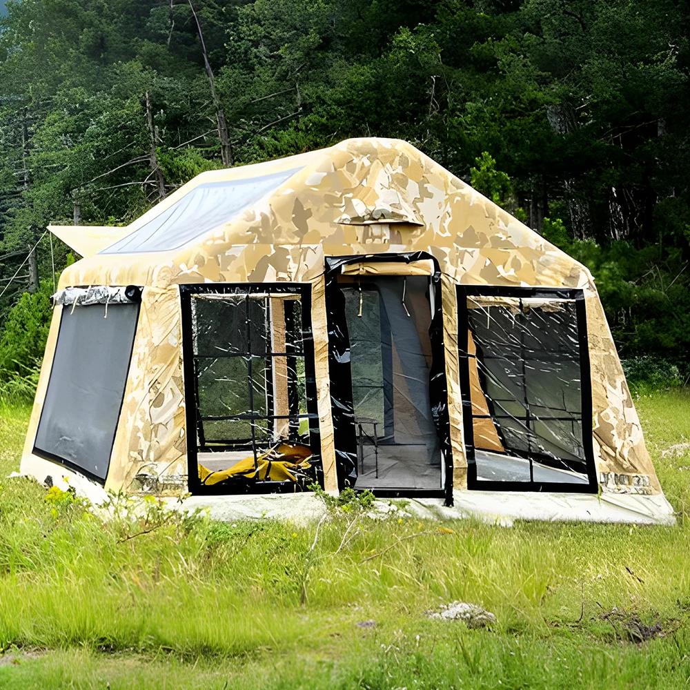 Custom Big Outdoor Waterproof Inflatable Camp Camping House