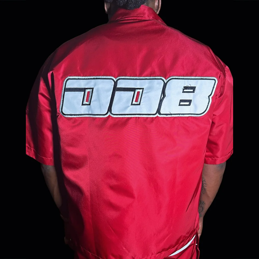 DCY 2025 Trending Product Nylon Tracksuit Manufacturer,Men Button up ...