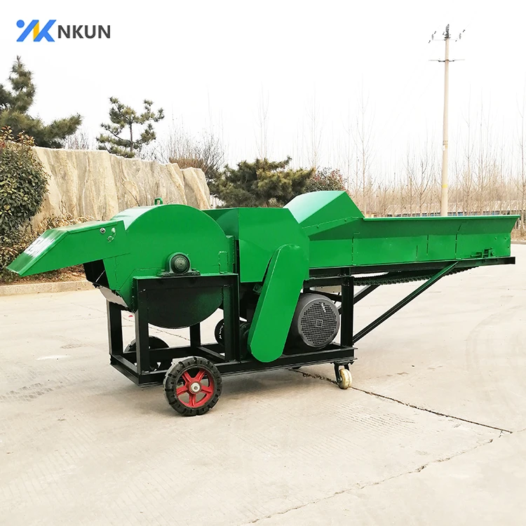 Small Sale Straw Bale Chopper Chaff Cutter Straw Crusher Machine Price ...