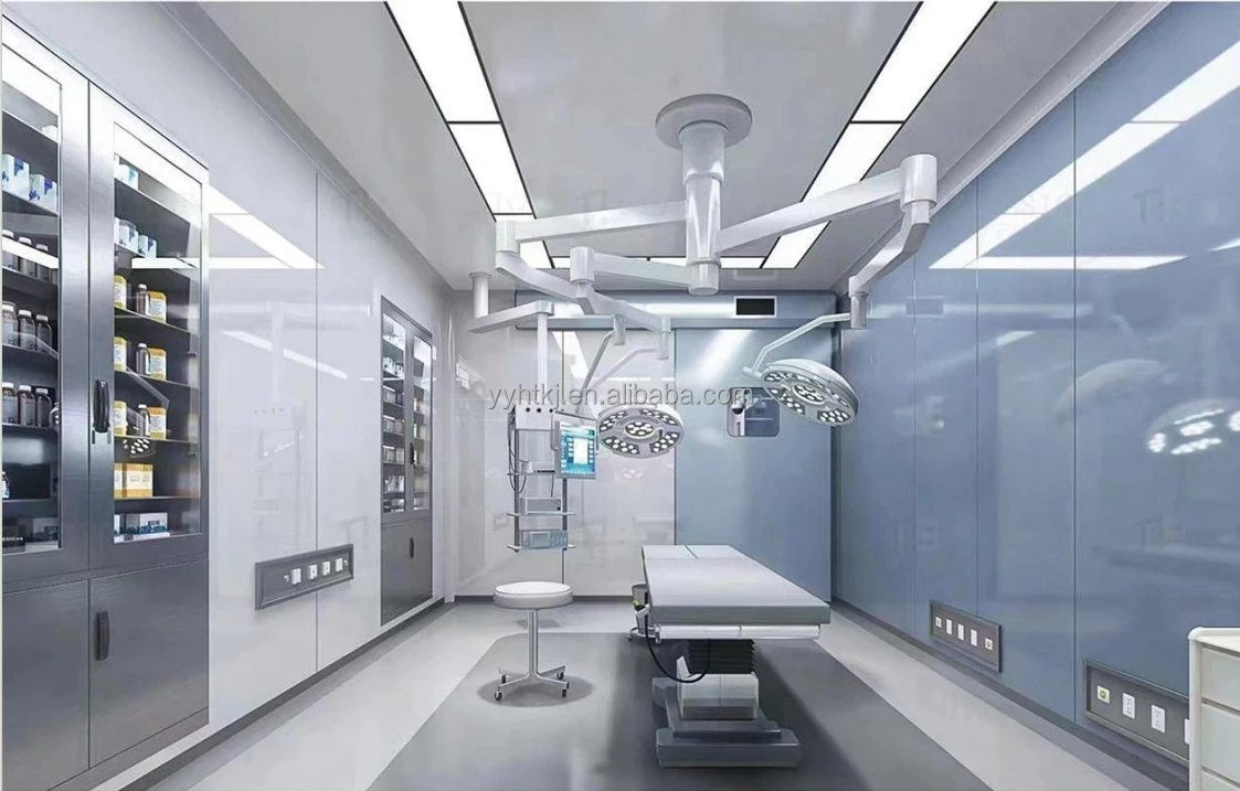 New Surgical Ceiling Halogen Lamp Double Light Source 700/500 Surgery ...