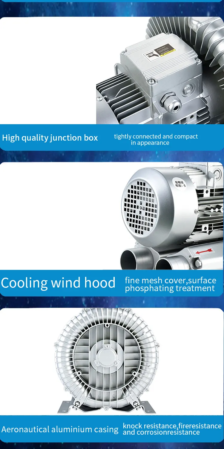 High Pressure Vortex Fan - Efficient Agricultural Oxygenator
