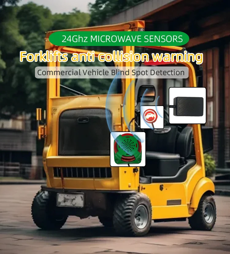 24ghz Forklifts Right Turn Left Turn Blind Zone Un R159 Sensor For ...