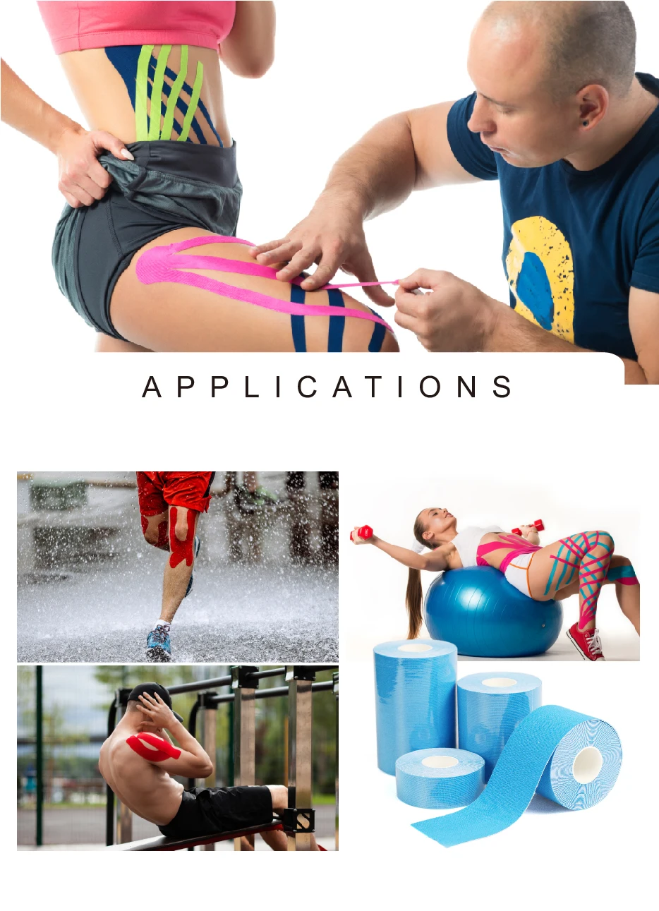 Hot Selling Medical Grade Muscle Strain Relief Joint Support Breathable ...