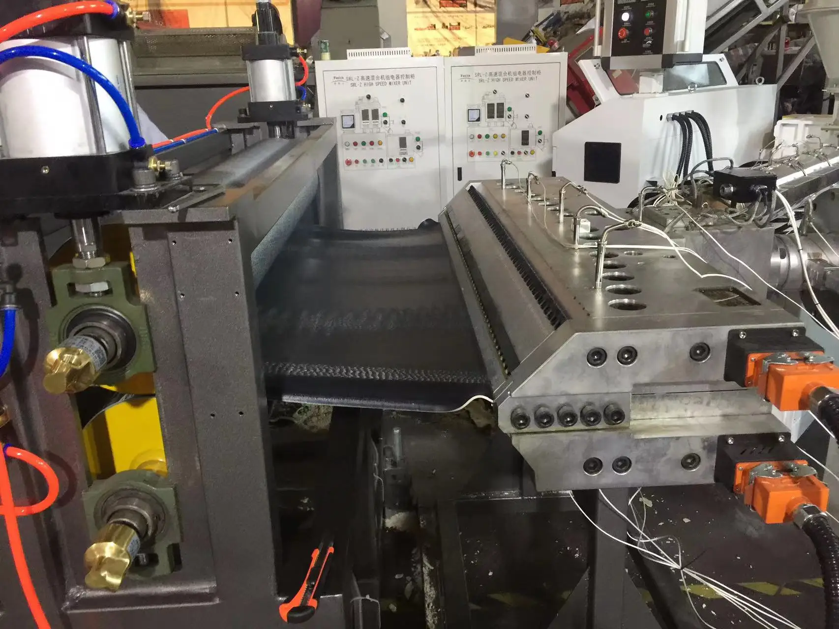 Fosita Pvc Asa Floor Roof Tile Trim Tiles Making Machine With High ...