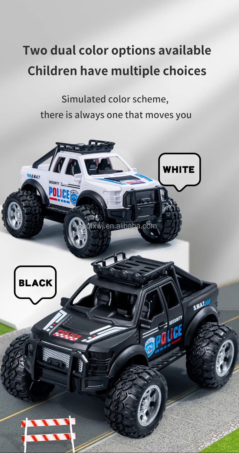 High Quality Model Friction Diecast Model Car Toy Vehicle Police ...