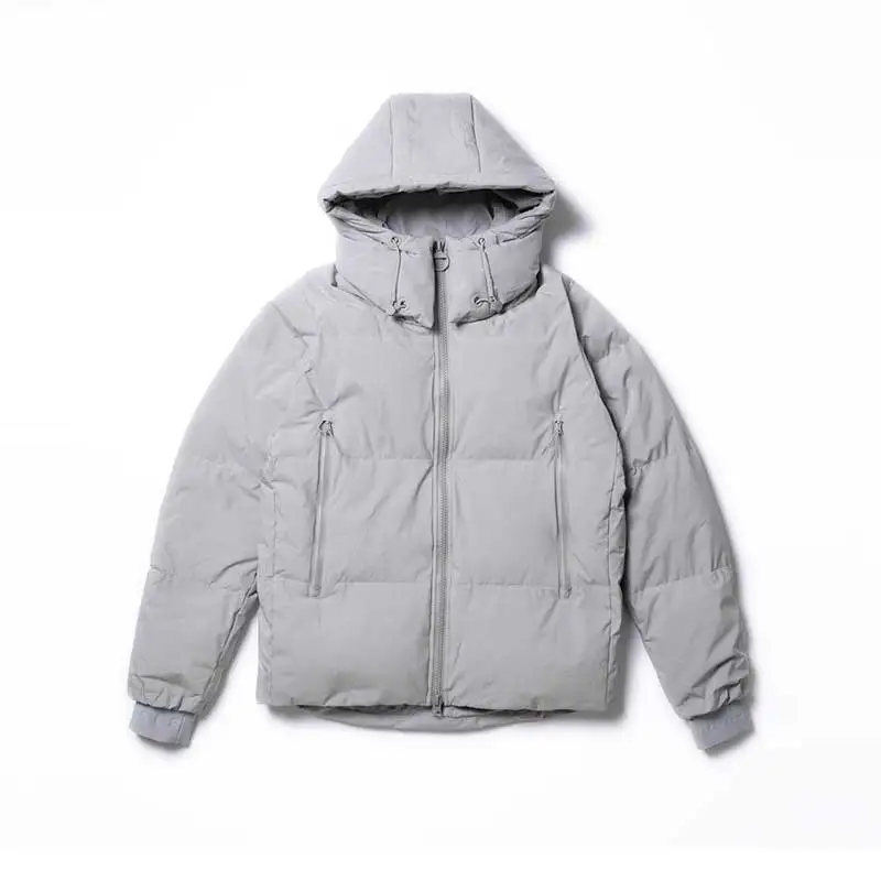 Hot Sale Custom Embossed Print Logo Men Coats Top Quality Winter Puffer ...