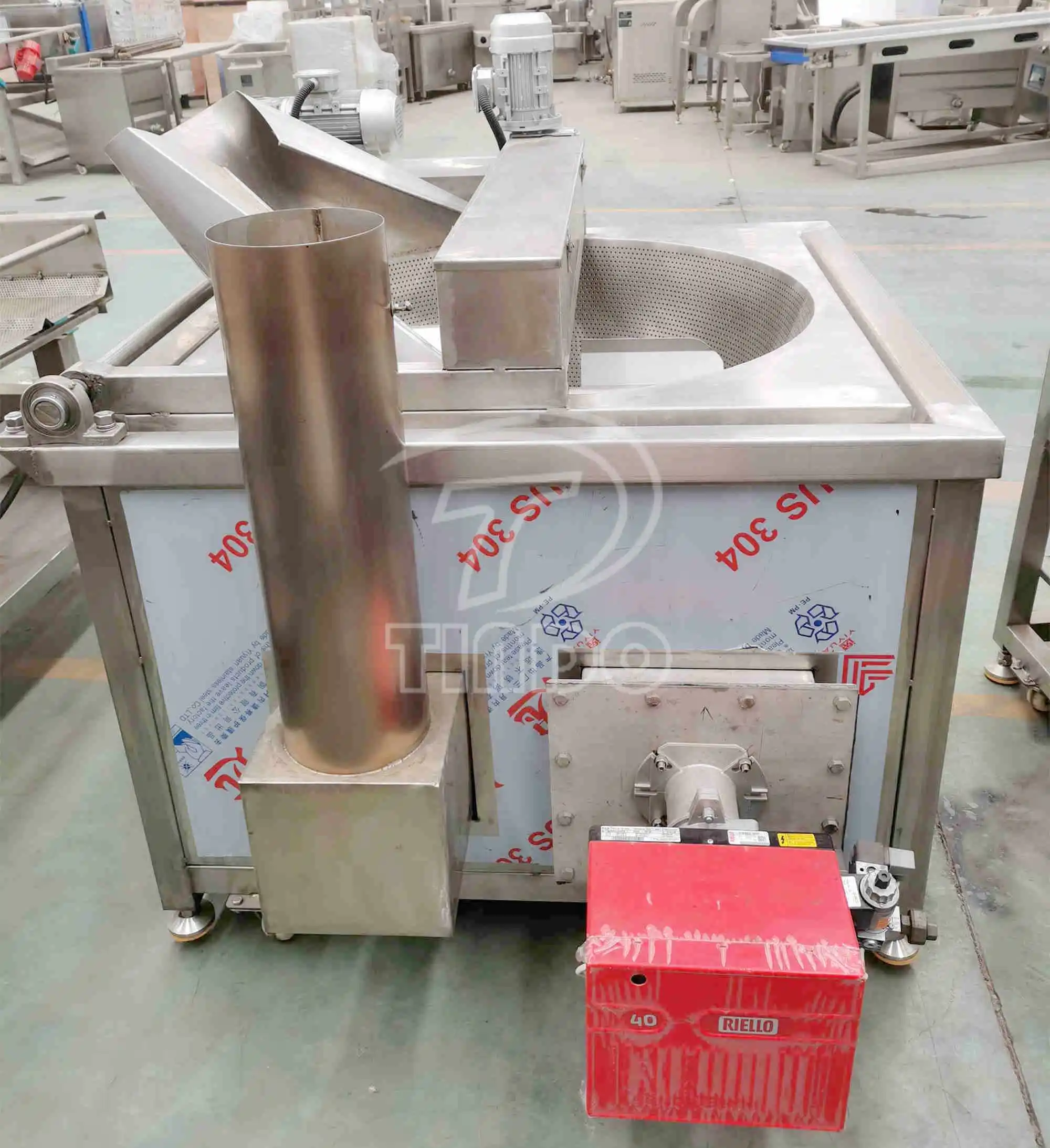 Industrial Automatic Potato Chips Fryer - High Efficiency