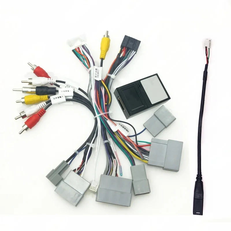 ISO Cable Adapter CAN Bus Decoder Box for Honda CRV CIVIC