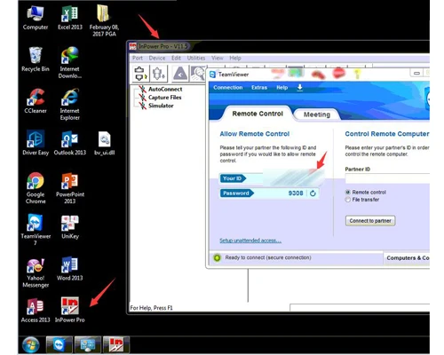 Truck Excavator Diagnostic Tool - Inpower Pro Cable