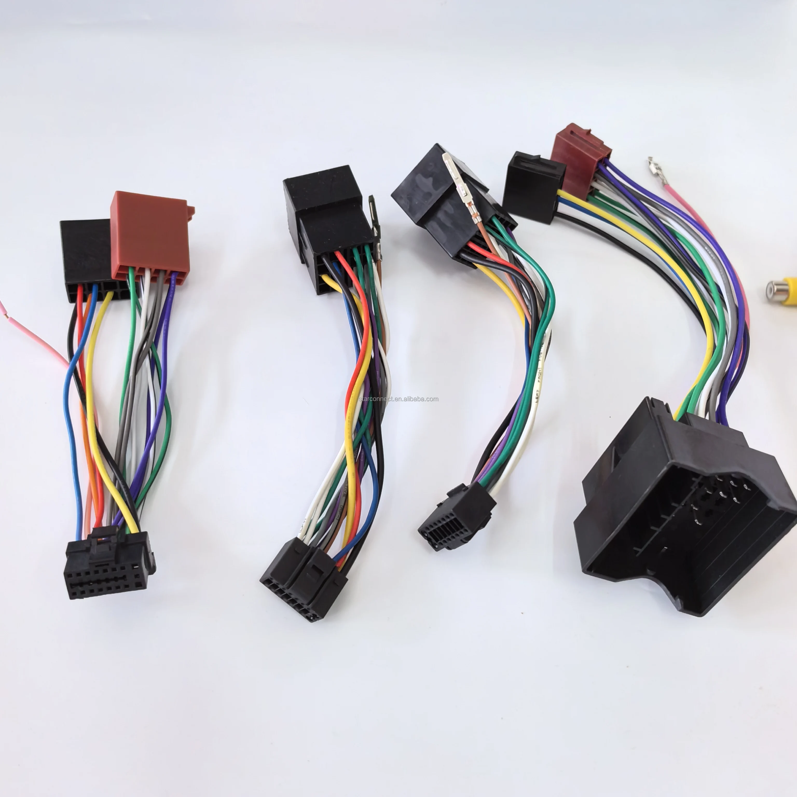 Automotive Radio ISO 16P Car Connector Wire Harness Wires Manufacturer