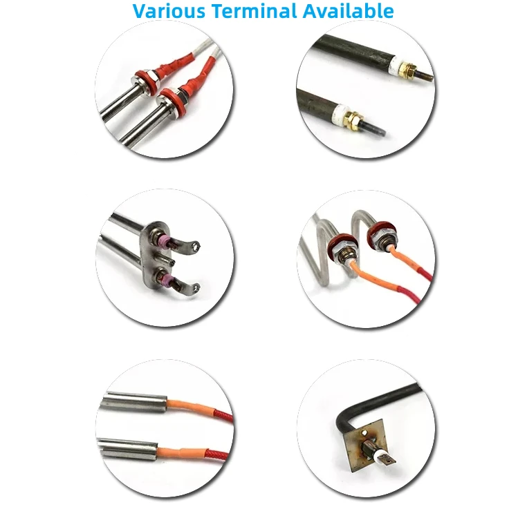 Custom Made SUS304 Tubular Water Heater Immersion Heaters