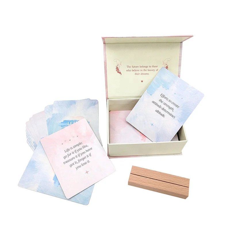 Printing Affirmation Cards - Customizable Deck of Positivity