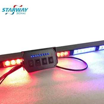 Warning Led Tricolor Lightbar Police Vehicle Led Flashing Direction ...